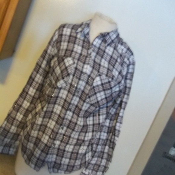 William Rast | Tops | Nwt William Rast Aidan Button Down L Marshmallow ...